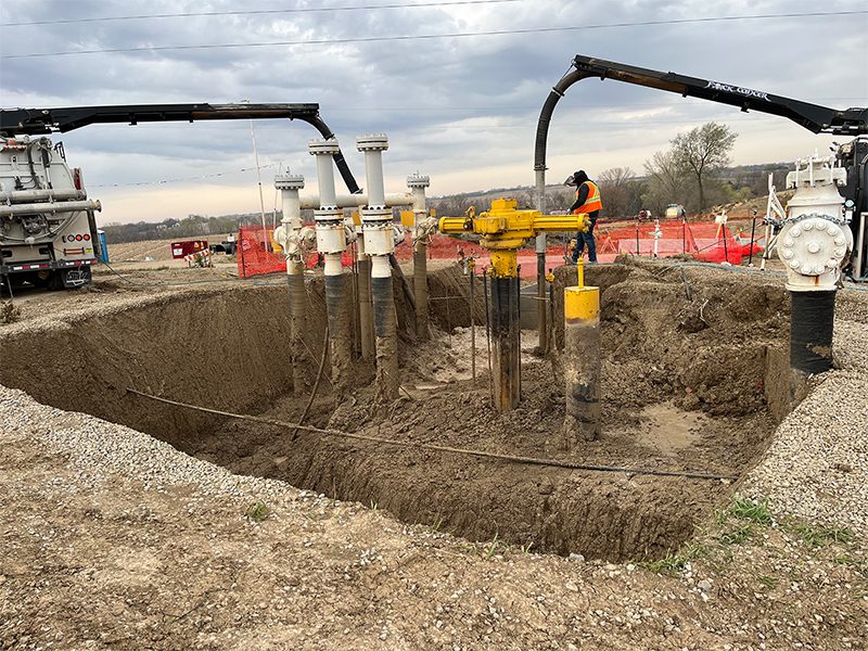 Pipeline Project Support | Davids Hydro Vac
